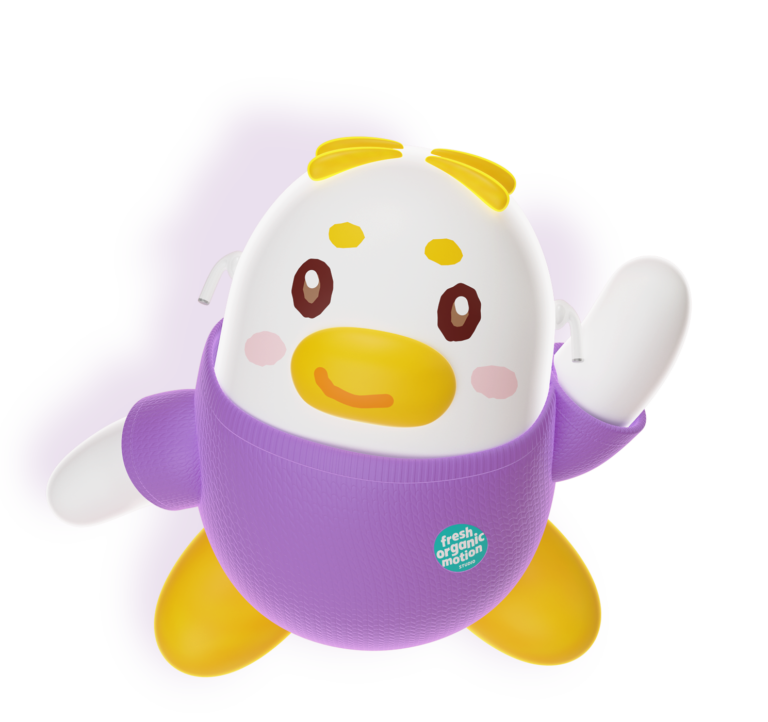 Crear una mascota para su marca - Studio Fresh Organic Motion