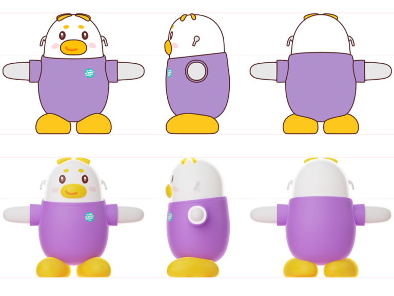 Crear una mascota para su marca - Studio Fresh Organic Motion